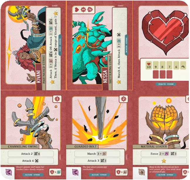 Battlecrest: Kivani- Hero Set – PNPArcade