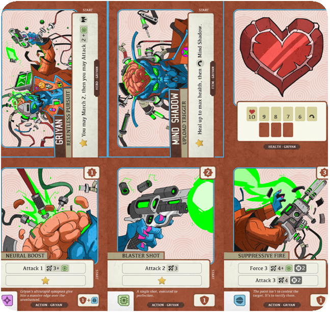 Battlecrest: Griyan - Hero Set – PNPArcade