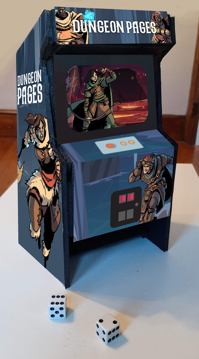 Dungeon Pages Dice Tower – PNPArcade