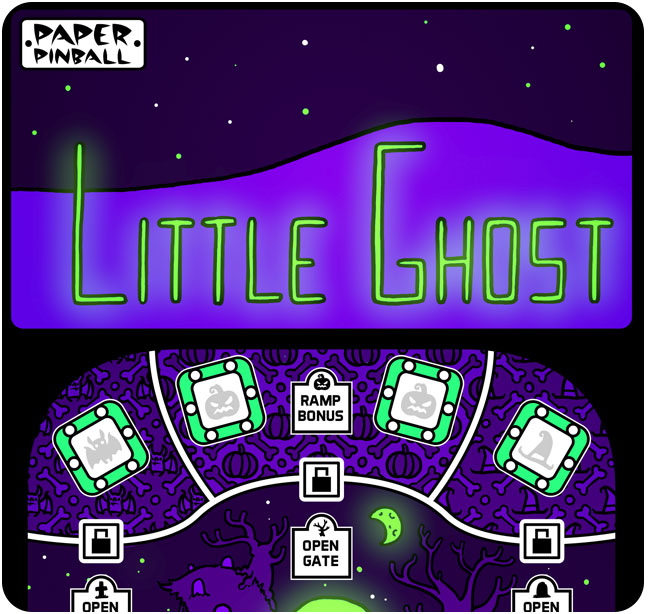 Paper Pinball: Little Ghost – PNPArcade