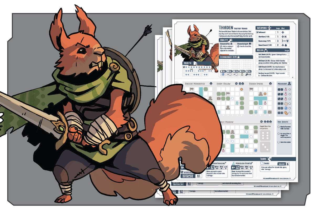 Dungeon Pages: Overland Adventures – PNPArcade