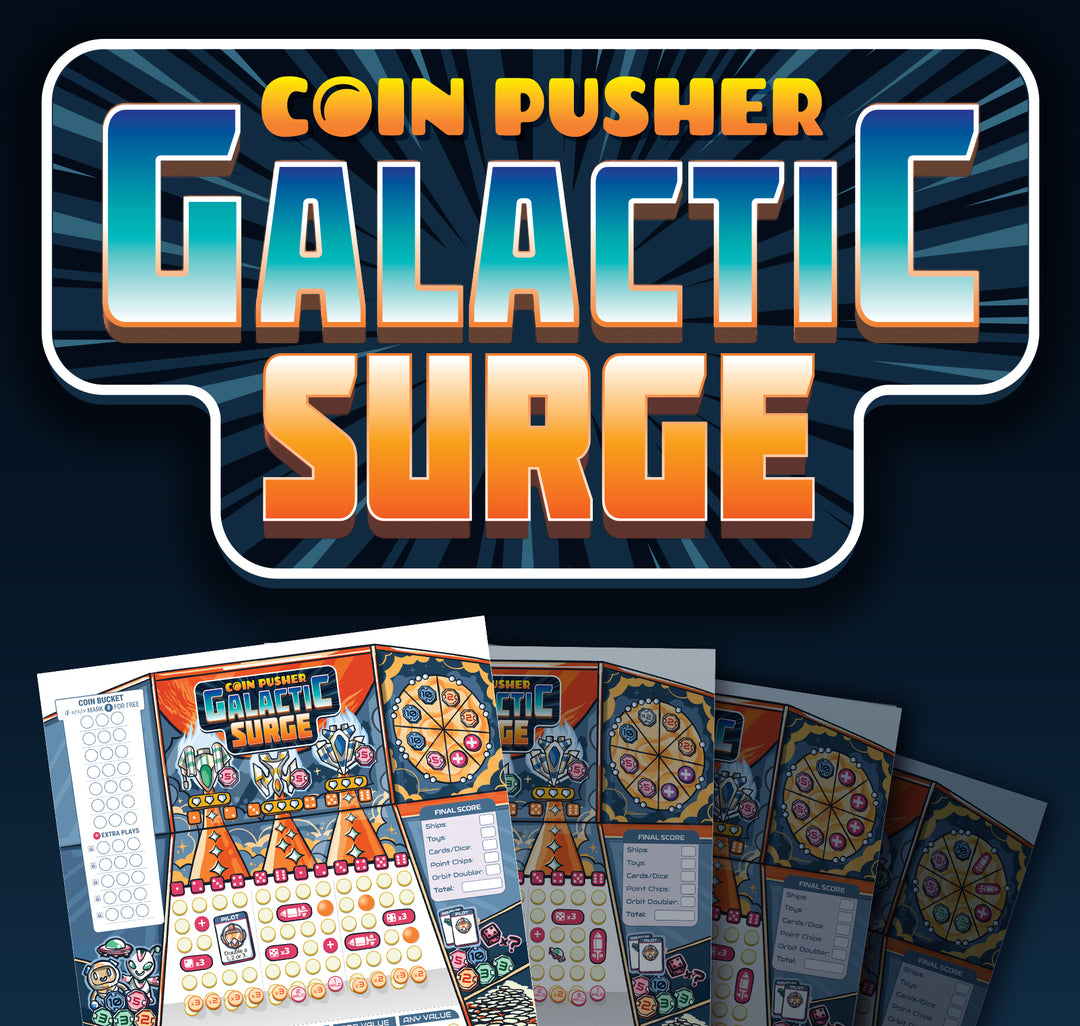 Coin Pusher Galactic Surge Kickstarter Fulfillment – PNPArcade