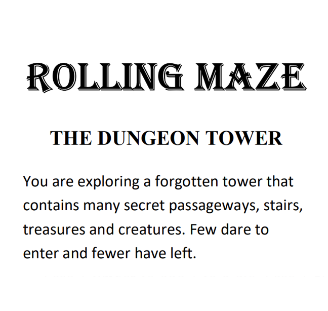 Rolling Maze - The Dungeon Tower – PNPArcade